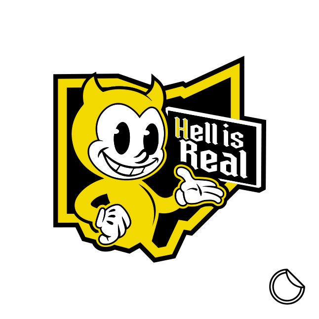 Hell Is Real 2024 Li'l Devil Sticker | Supporter Supply Co.